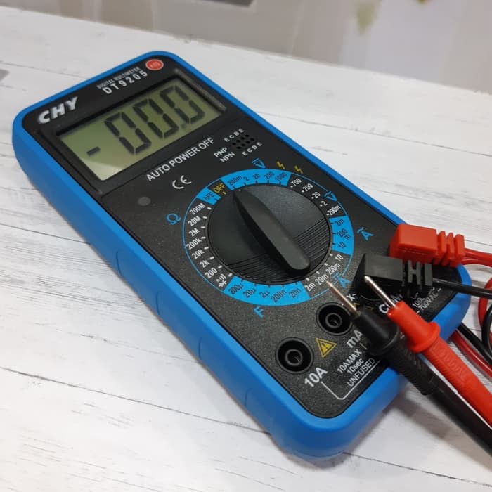 Jual Digital Multimeter CHY 9205 Multitester AVO meter Ampere meter ...