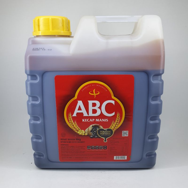 Jual Kecap Manis Jerigen ABC 6 Kg | Shopee Indonesia