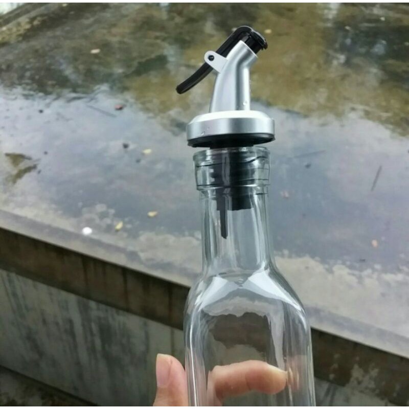 Jual Botol Kaca 250 ml / Botol Minyak Goreng / Botol Sirup | Shopee ...