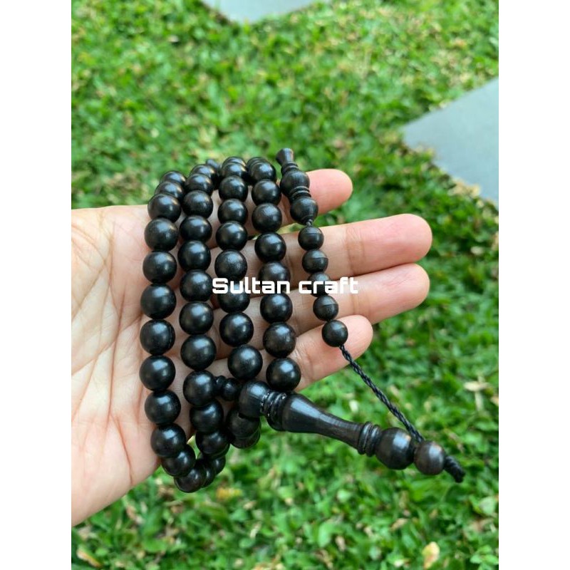 Jual Tasbih kayu galih kelor hitam 8mm Tasbih Gali Kelor Hitam ...