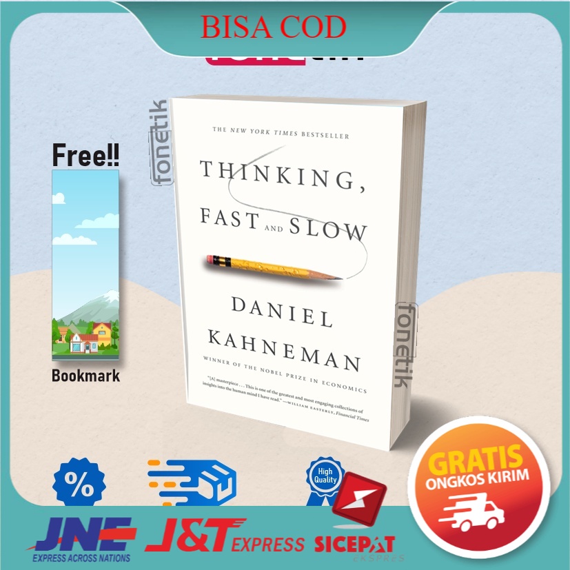 Jual Thinking, Fast and Slow - Daniel Kahneman (English Version ...