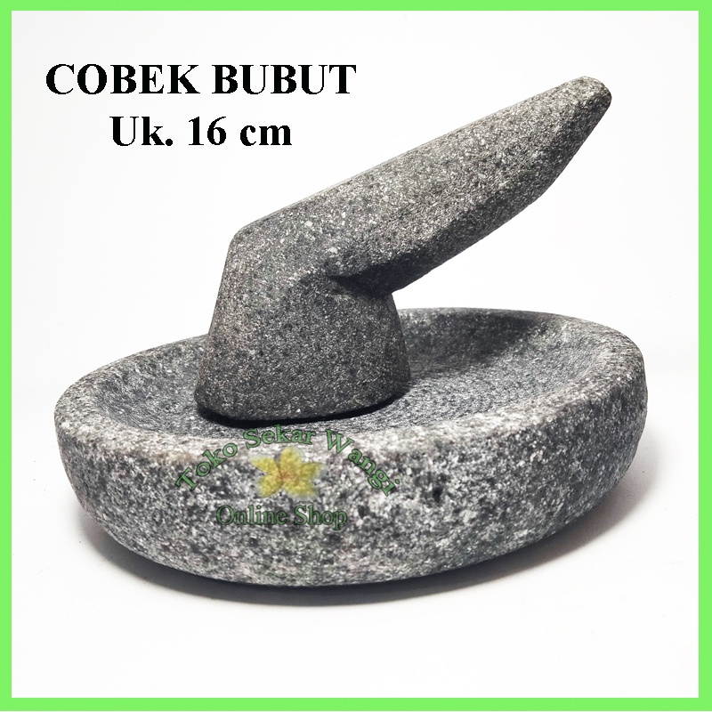 Jual Cobek Batu Gunung Asli Tulungagung Cobek Bubut coet cowek (Ukuran ...