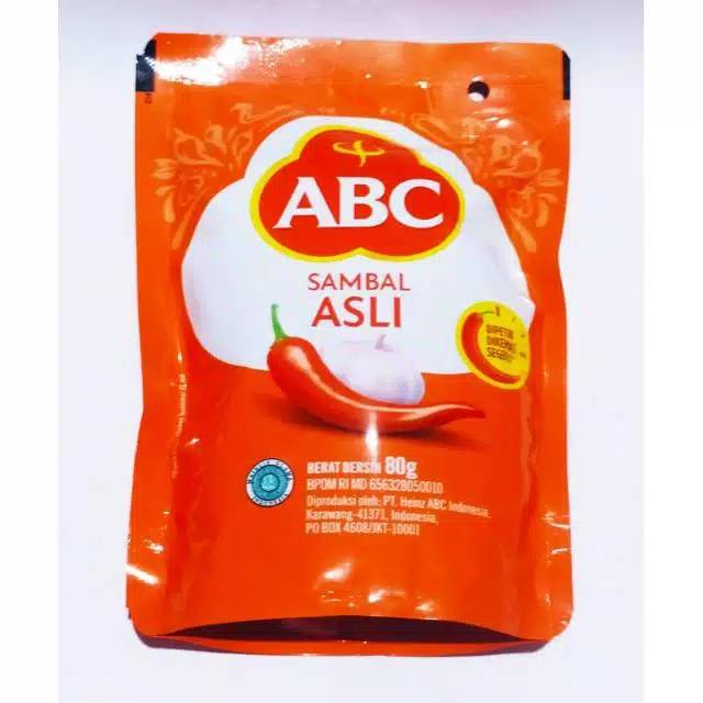 Jual ABC Sambal Asli dan sambal ektra pedas 65gr | Shopee Indonesia