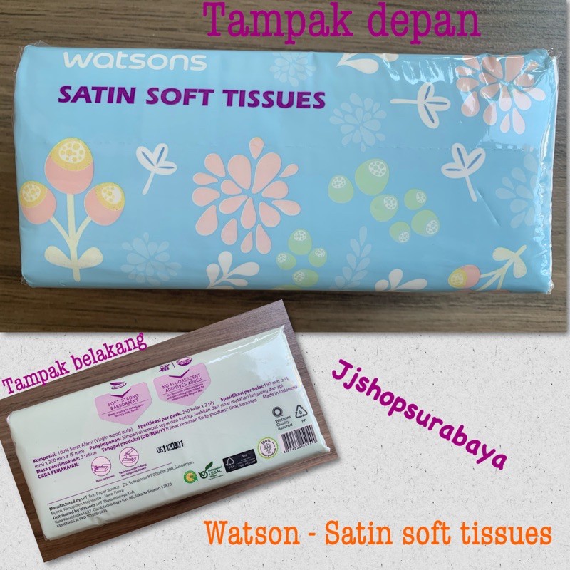Jual Watson -satin soft tissues | Shopee Indonesia