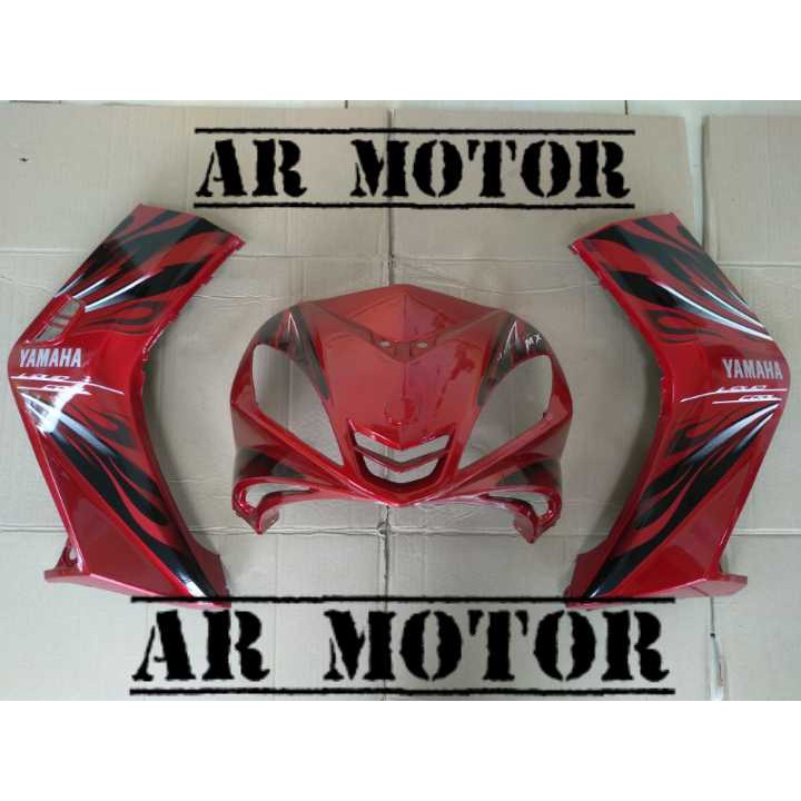 Jual TAMENG DAN SAYAP DEPAN JUPITER MX LAMA / OLD MERAH PLUS STRIPING ...