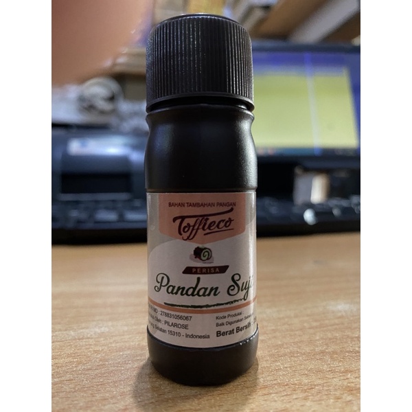 Jual Toffieco essence Pandan Suji 25gram / perisa pandan | Shopee Indonesia