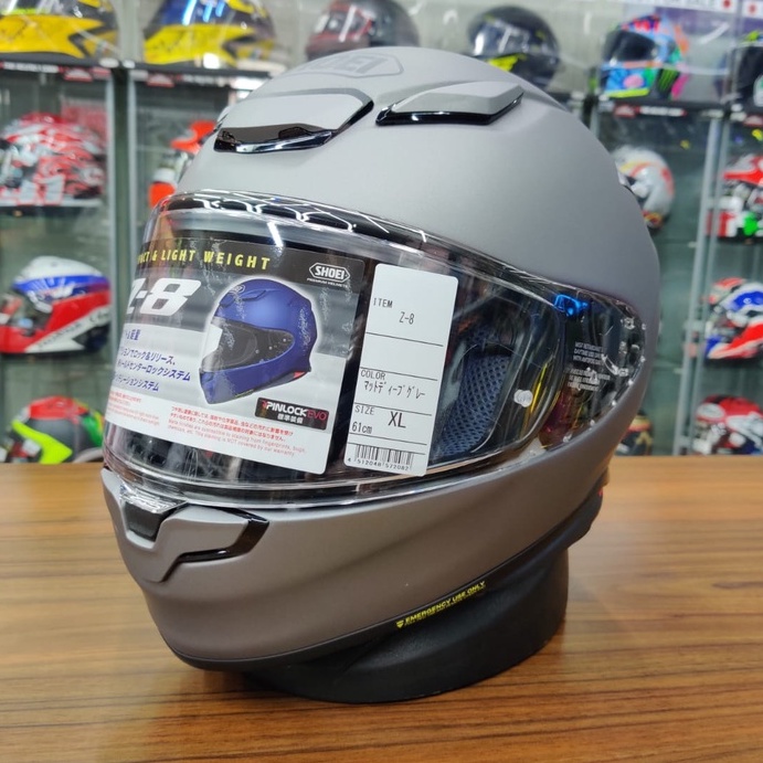 Jual SHOEI Z8 MATTE DEEP GRAY | Shopee Indonesia