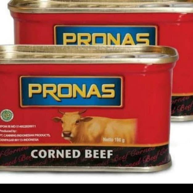 Jual PRONAS CORNED BEEF 198 GRAM | Shopee Indonesia