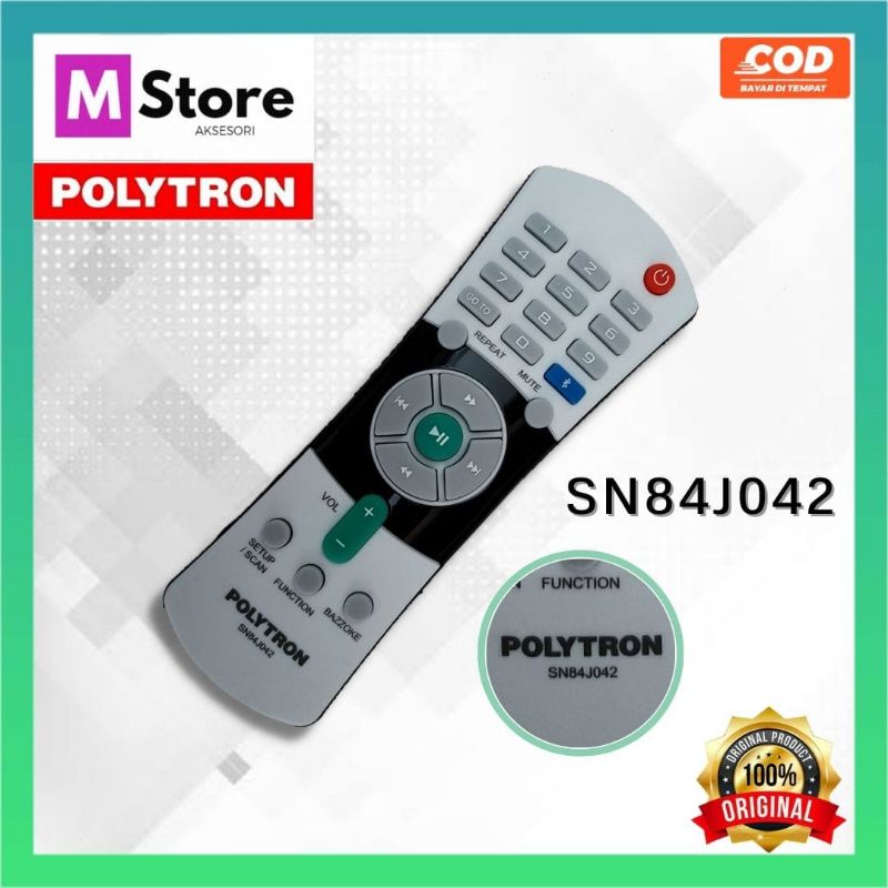 Jual Remot Remote PMA Polytron Original SN84J042 | Shopee Indonesia