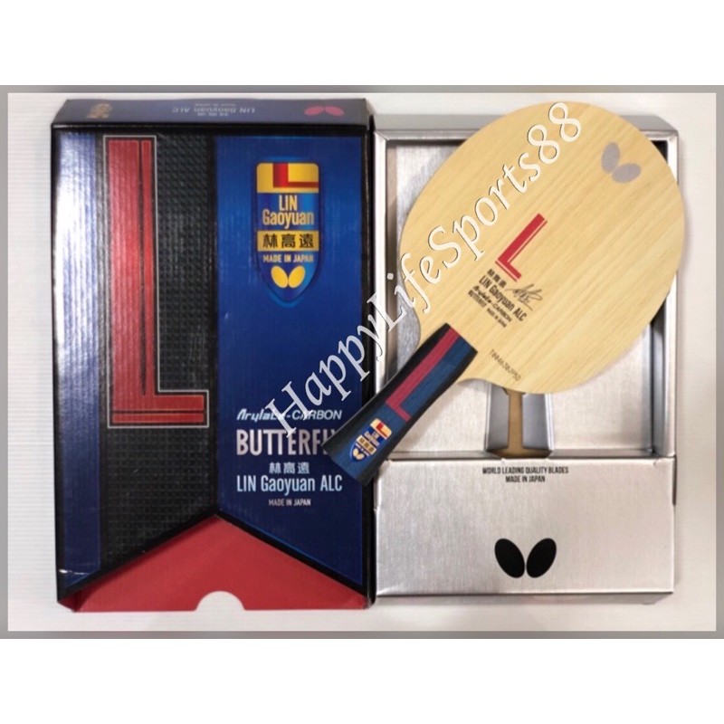 Jual [ORIGINAL] Kayu Pingpong Butterfly Lin Gao Yuan ALC | Shopee Indonesia