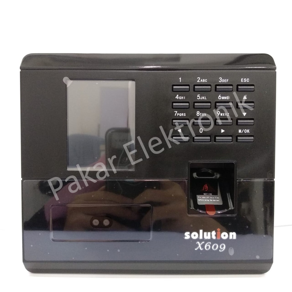 Jual Solution X609 (Mesin Absensi Sidik Jari, Absensi Wajah, Akses ...