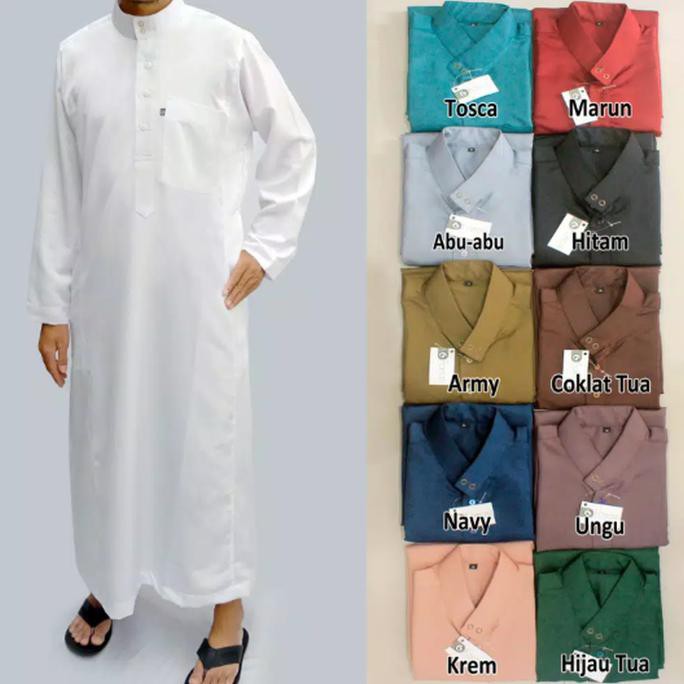 Jual SELAMAT BELANJA DI TOKO KAMI JUBAH SAUDI/GAMIS PRIA/IKHWAN KOLEKSI ...