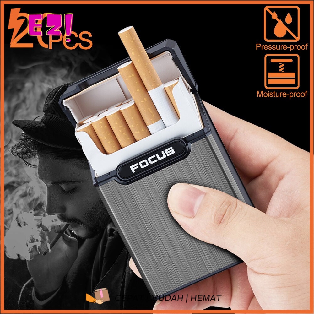 Jual Kotak Rokok 20 Slot Anti Lembab Splash Proof - Black | Shopee ...