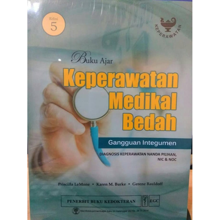 Jual BUKU AJAR KEPERAWATAN MEDIKAL BEDAH GANGGUAN INTEGUMEN ED.5 | Shopee Indonesia