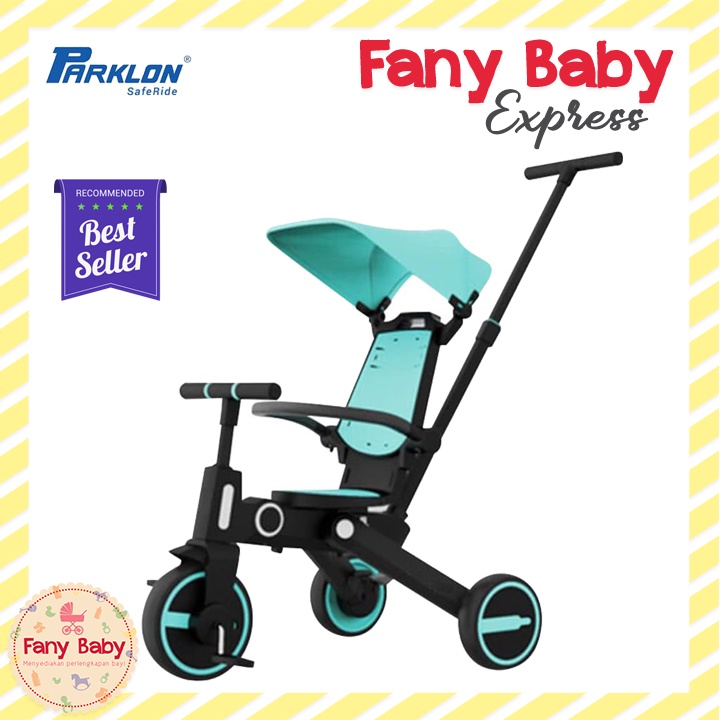 Jual PARKLON SAFE RIDE KIDS TRICYCLE - SEPEDA RODA TIGA ANAK - STROLLER ...