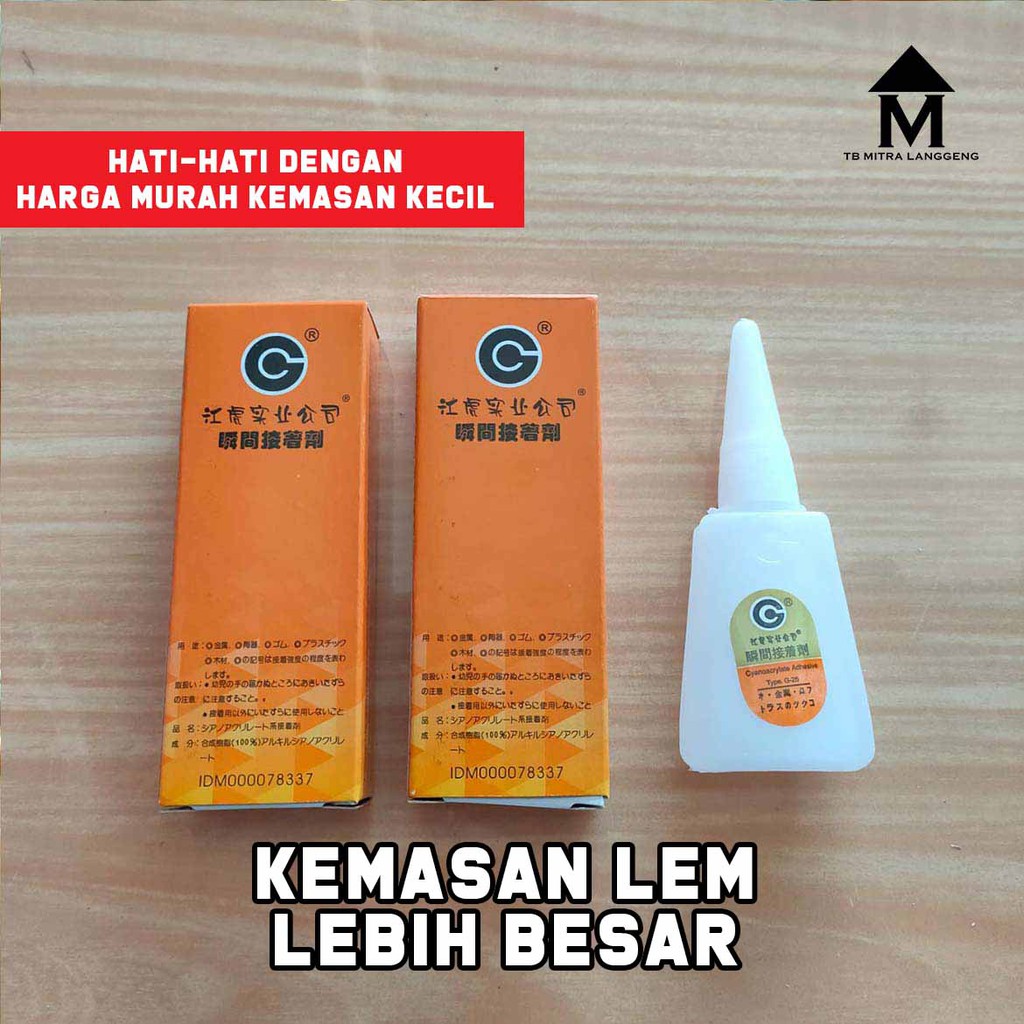 Jual Lem G Korea Ukuran Besar Asli Berkualitas Super | Shopee Indonesia