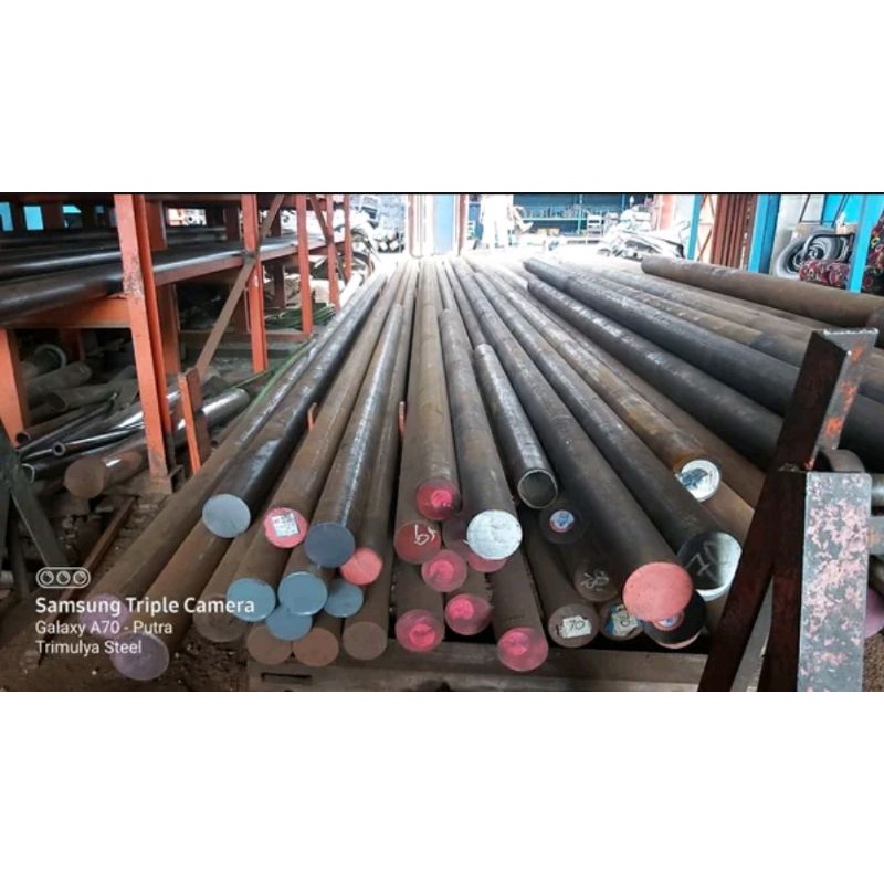 Jual As Besi 50mm Panjang 10cm s45c Carbon Steel | Shopee Indonesia