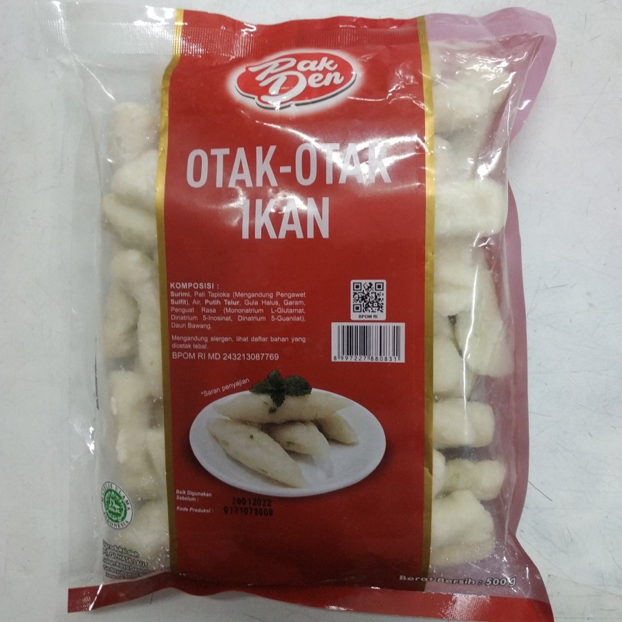 Jual PAK DEN OTAK OTAK IKAN 500 GR | Shopee Indonesia