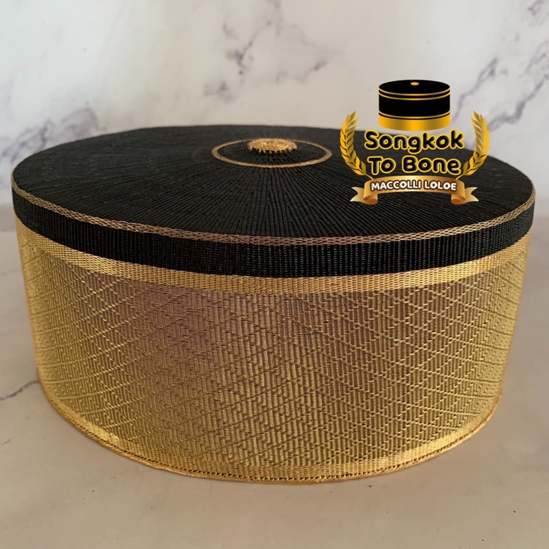 Jual Songkok Recca Tembaga Gold Super Premium - Songkok Bugis - Songkok ...