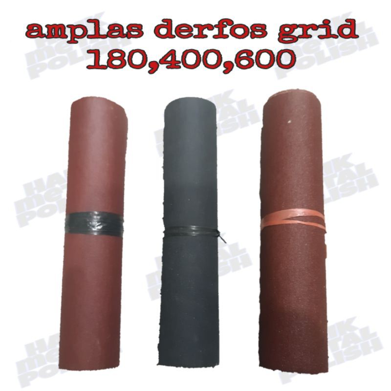 Jual AMPLAS DEERFOS METERAN GRIT 180 400 600 AMPLAS GRID 180 AMPLAS ...