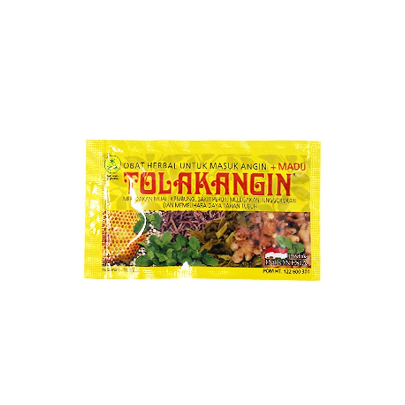 Jual ( 1 Sachet ) Jamu Tolak Angin madu/ Sidomuncul Tolak Angin/ Masuk ...