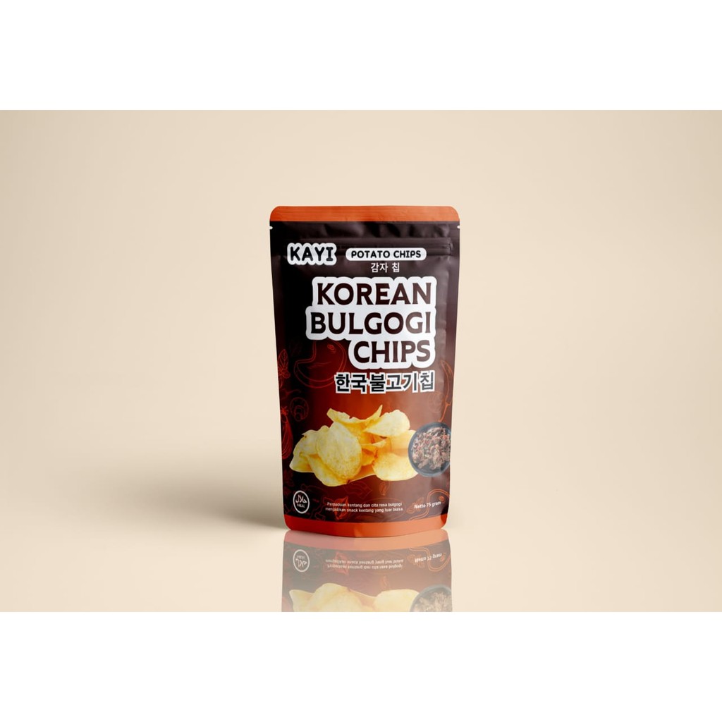 Jual Snack Korea Kayi Korean Bulgogi Chips 75gram | Shopee Indonesia