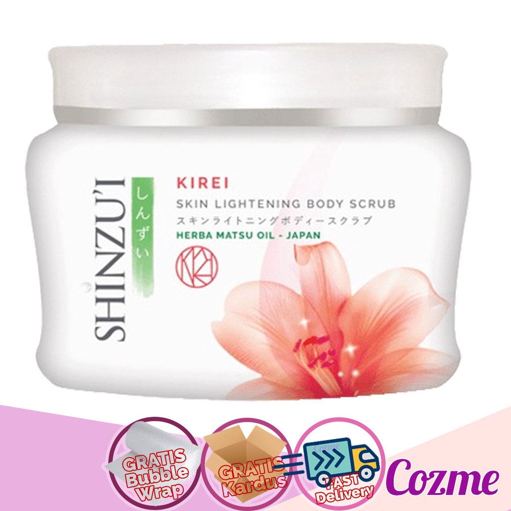 Jual Shinzui Skin Lightening Body Scrub 200gr | Shopee Indonesia