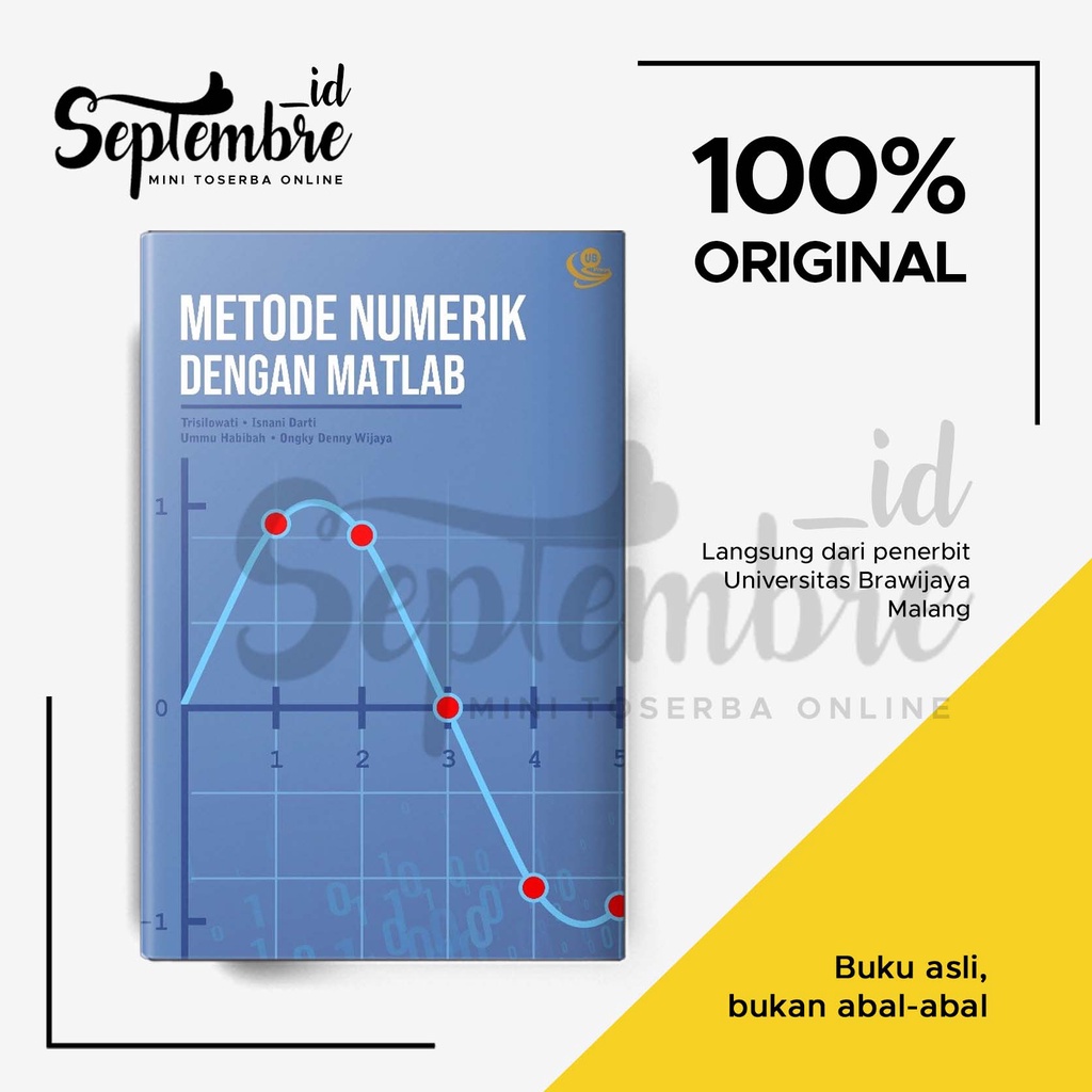 Jual Buku Original Metode Numerik dengan MATLAB | Shopee Indonesia