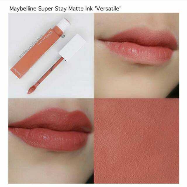 Jual Maybelline super stay matte ink - versatile 210 | Shopee Indonesia