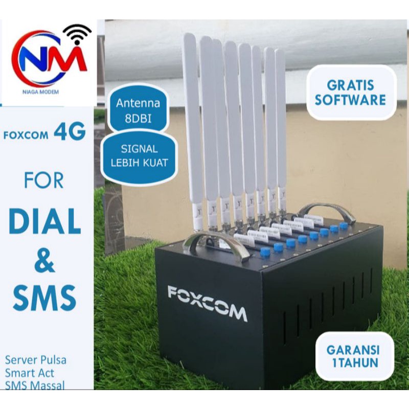 Jual Modem Pool Foxcom 8 Port 4G | Shopee Indonesia Jual Modem Pool Foxcom 8 Port 4G | Shopee Indonesia