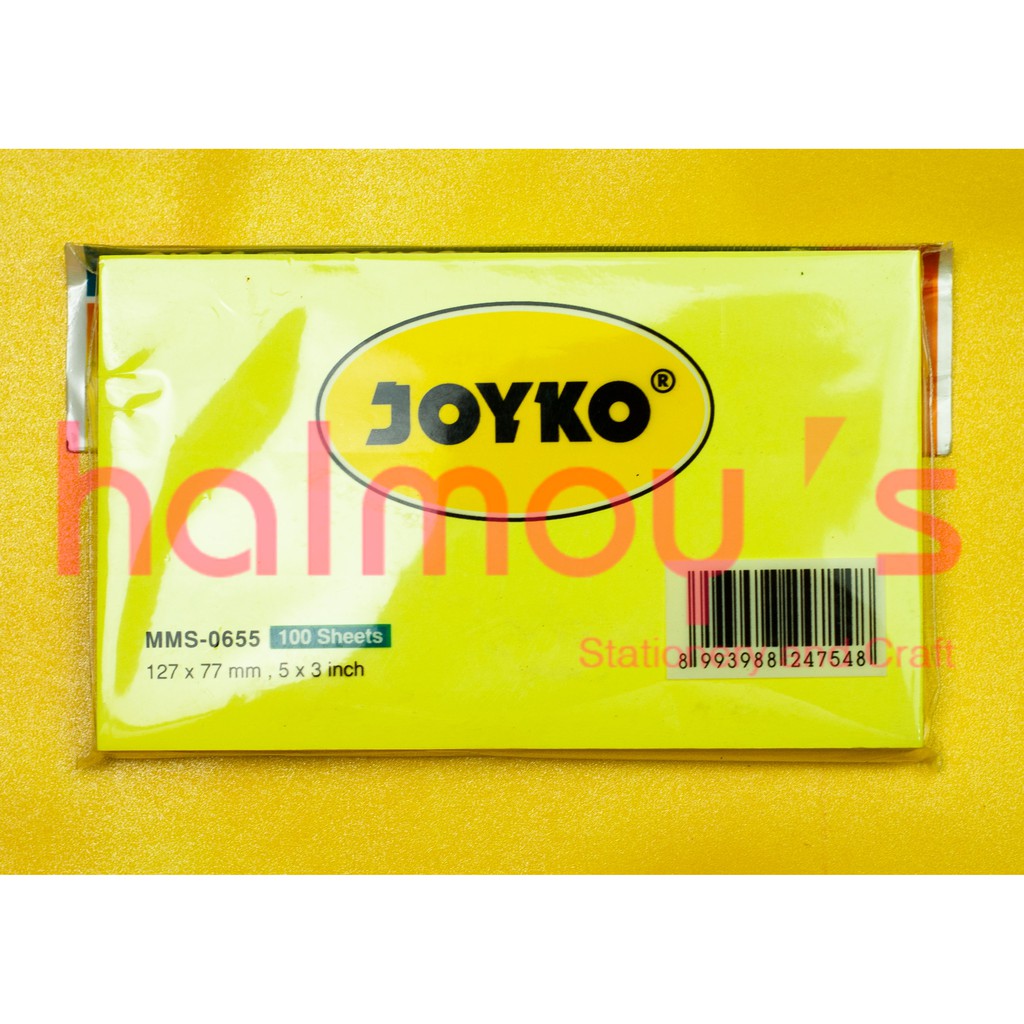 Jual MEMO STICK / STICKY NOTES JOYKO MMS - 0655 | Shopee Indonesia