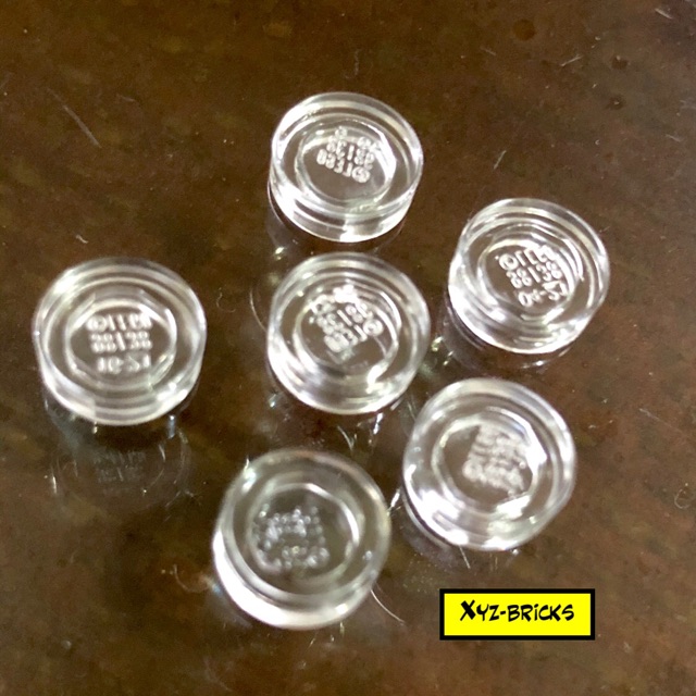 Jual LEGO PARTS 4650498 - Round Flat Tile 1x1 Transparent | Shopee ...