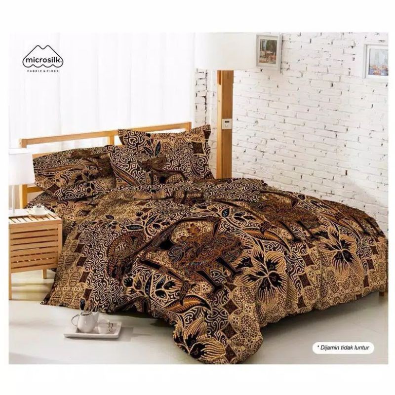 Jual ️KU ️ SET SEPRAI CARMINA 180 SEPRAI BATIK INDONESIA SPREI TIDUR ...