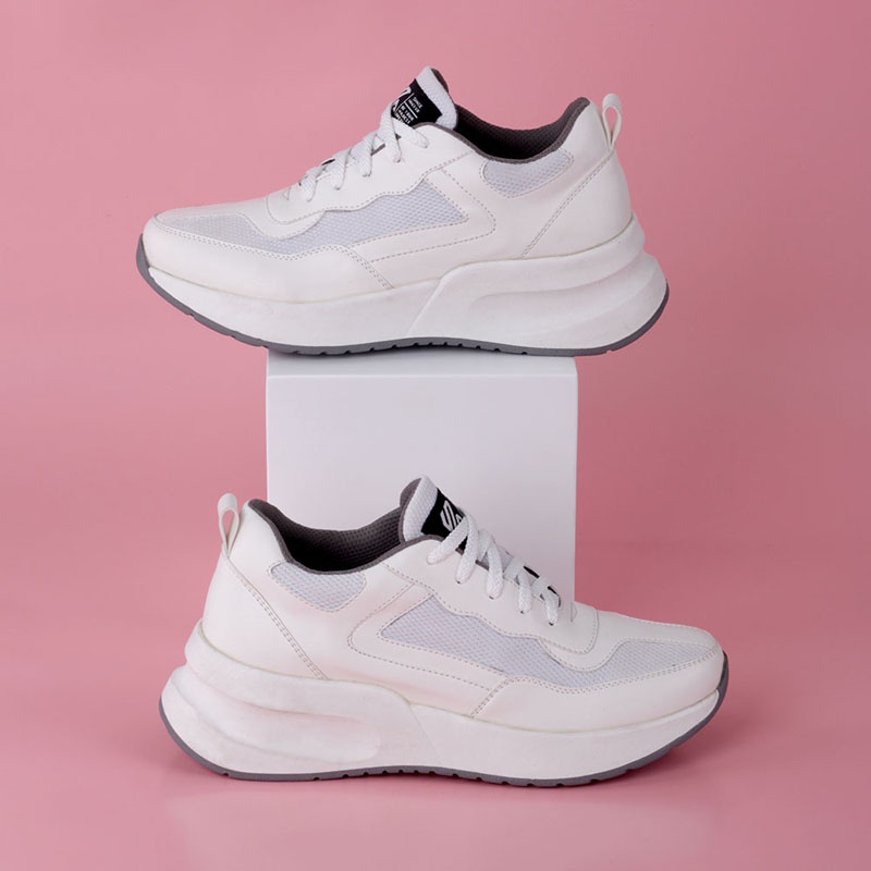 Jual Sepatu Putih Wanita Korean Style Original Kuzaatura NC Sepatu Kets ...