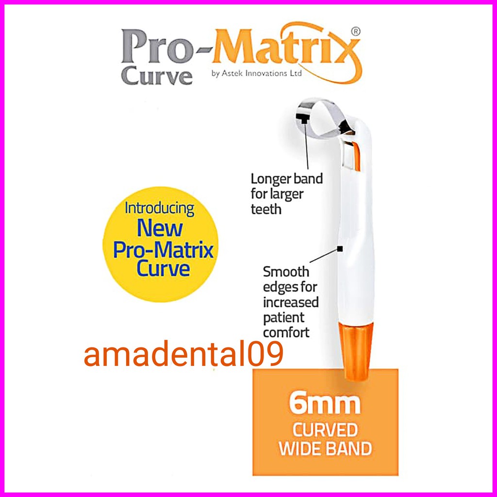 Jual Promatrix Curve Matrix With Handle Restorasi Kelas Ii Shopee