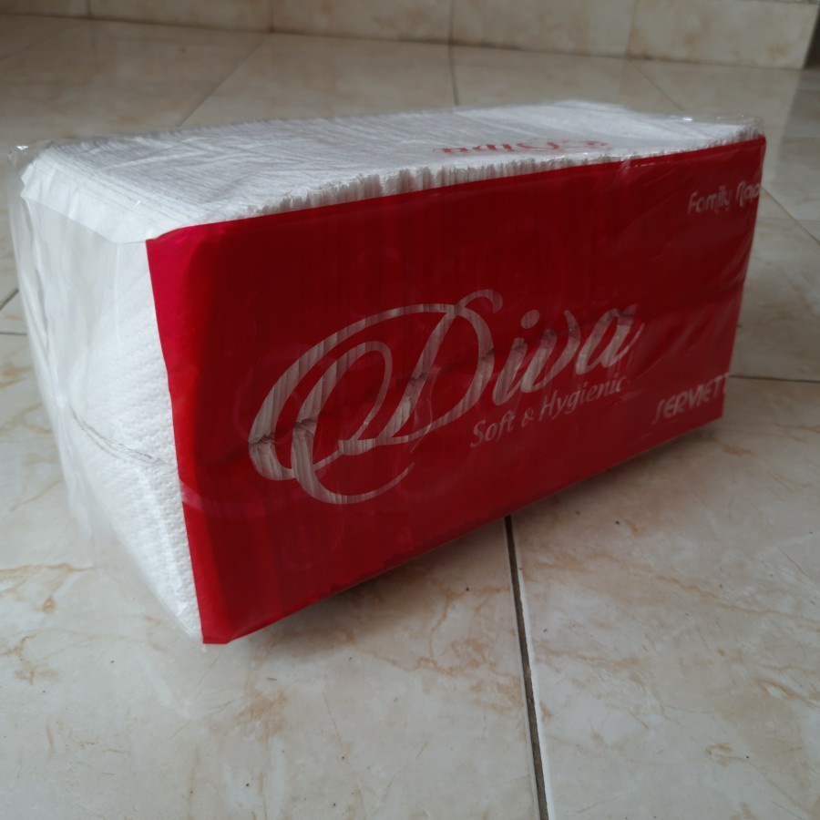 Jual Tisu Napkin BDL/Tisu Makan Belah Putih 275gr | Shopee Indonesia
