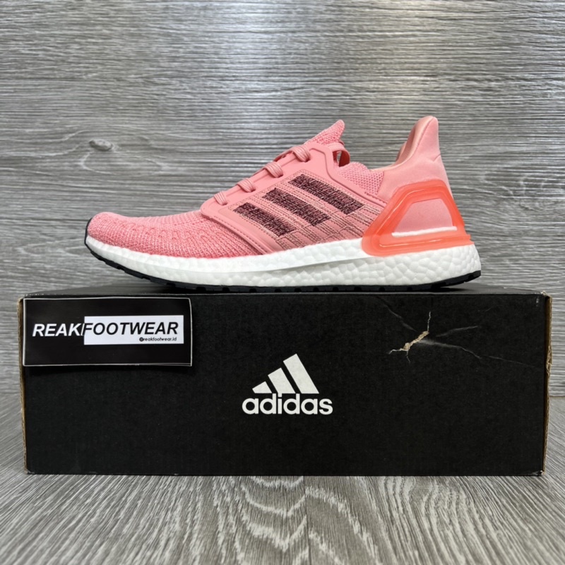 Jual UltraBoost 2020 Glory Pink W EG0716 BNIB BOOST BSAF | Shopee Indonesia