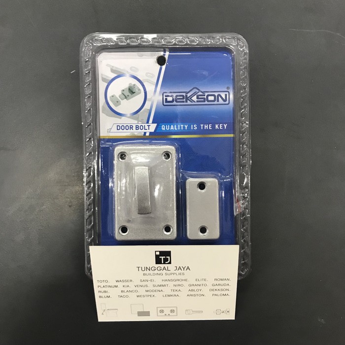 Jual Selot Pintu Alumunium Dekson DB-AL805-SILVER / Selot Pintu ...