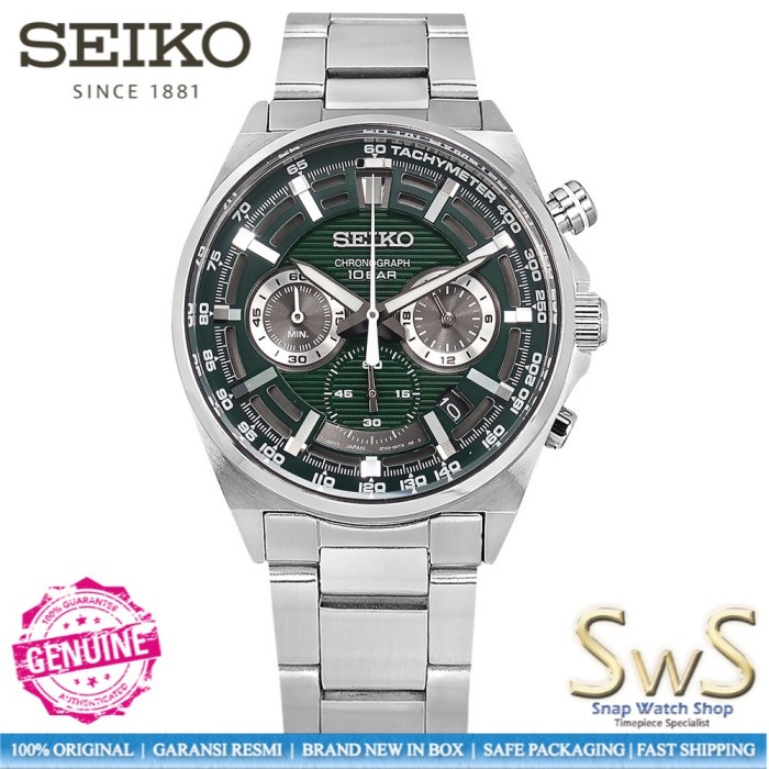 Jual SEIKO Chronograph SSB405 SSB405P1 Jam Tangan Pria | Shopee Indonesia
