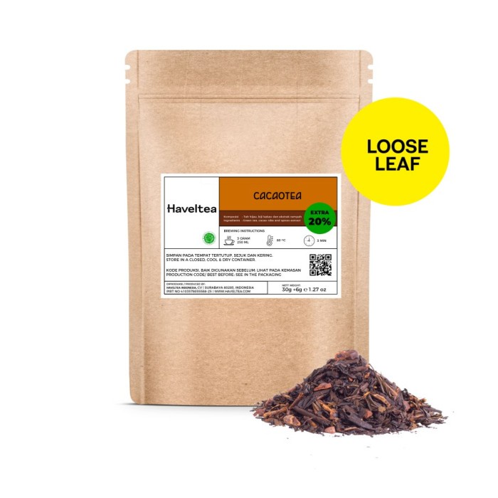 Jual kemasan-teh- cacaotea | big tin | haveltea | hojicha cocoa | teh ...