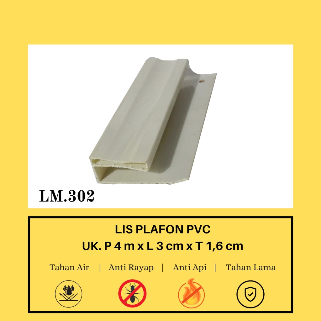 Jual List Plafon PVC Modern Tipe LM.302 | Shopee Indonesia