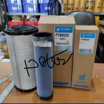 Jual FILTER AIR CLEANER PC160LC P780522 + P780523 / P78 0522 + P78 0523 ...