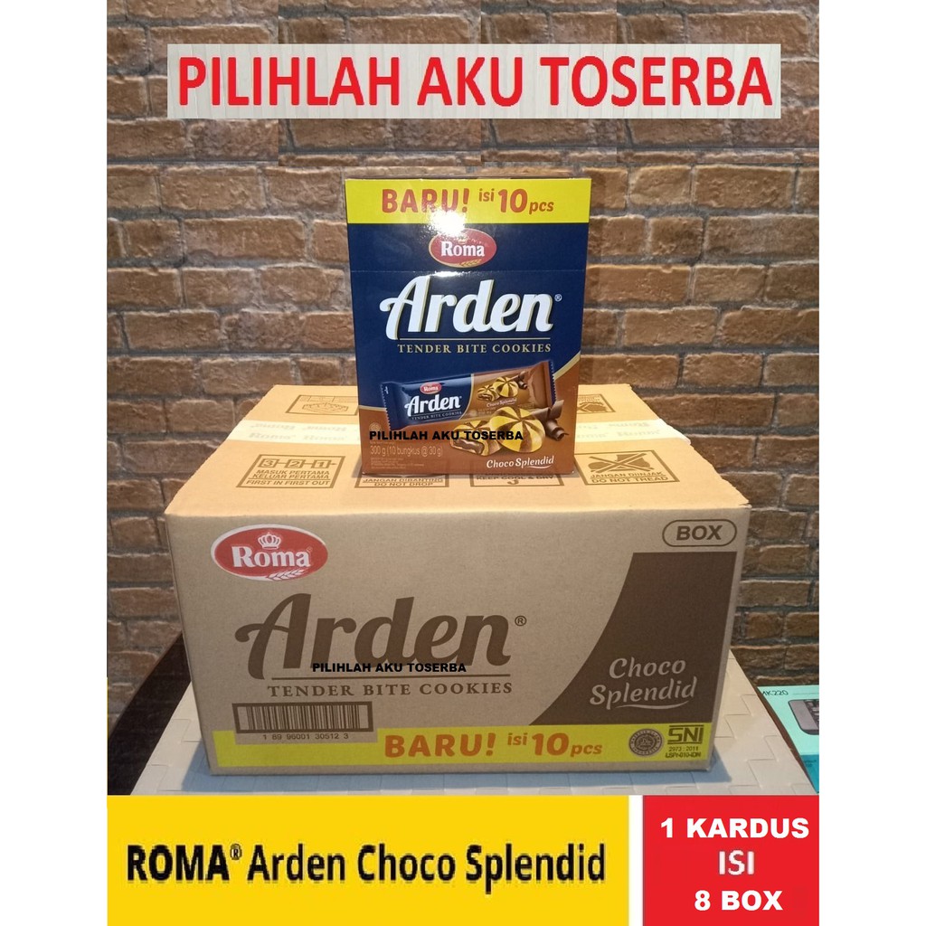 Jual Roma Arden Choco Splendid - 1 KARDUS ISI 8 BOX | Shopee Indonesia
