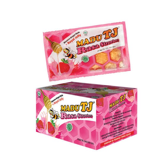 Jual Madu TJ Sachet Rasa Strawberry (@12sachet) | Shopee Indonesia