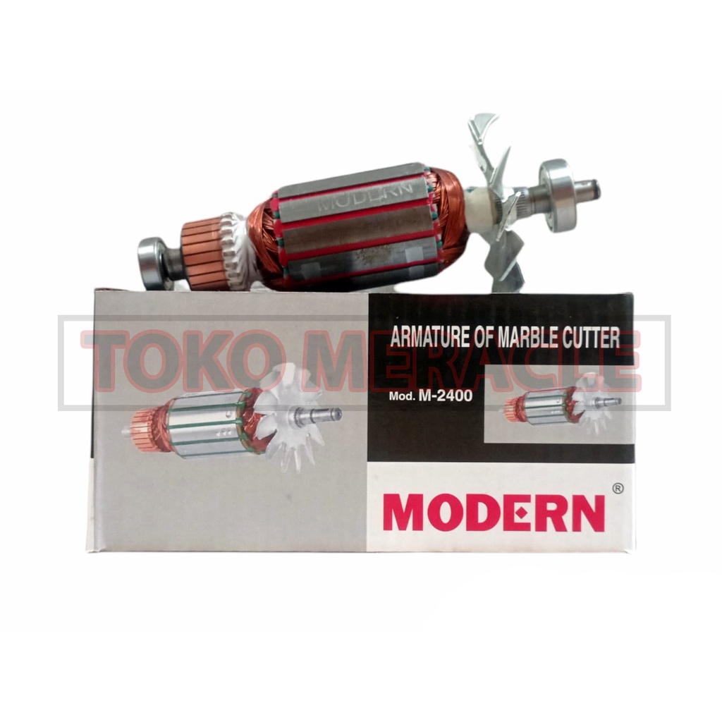 Jual [ARMATURE] MODERN Armature M-2400 - Angker Rotor M2400 M-2400 Tile ...