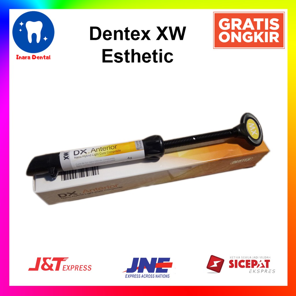 Jual Komposit Dentex XW Extra White Composite Veneer Extra White DX Estheti | Shopee Indonesia