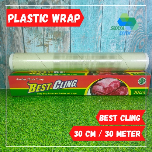 Jual Plastik Wrapping Best Cling 30 cm (Dengan Pisau) | Shopee Indonesia