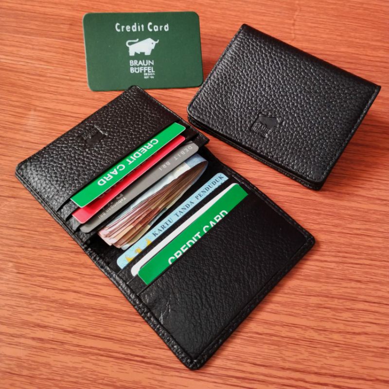 Jual Dompet Card Kulit Sapi Dompet Kartu minimalis Kulit Pria wanita ...
