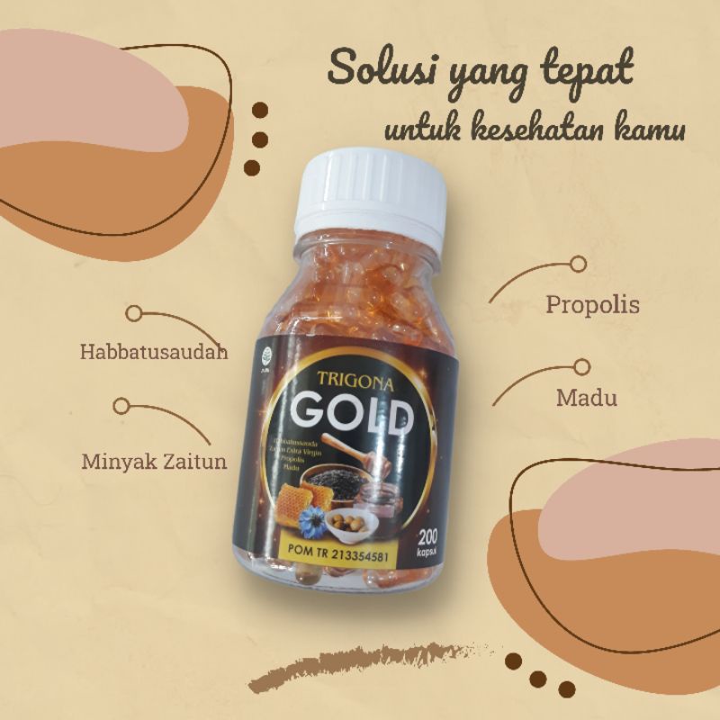 Jual TRIGONA GOLD 200 Kapsul | Shopee Indonesia