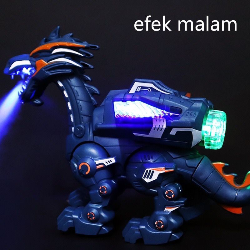 Jual MAINAN DRAGON SPRAY DINOSAURUS THUNDER NAGA ROBOT ASAP MECHANICAL ...